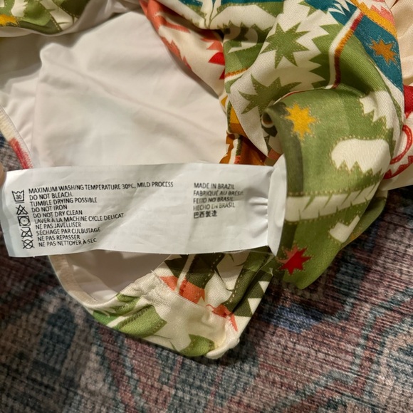 FARM Rio | Swim | Farm Rio Rainbow Sunset Printed Swimsuit | Poshmark